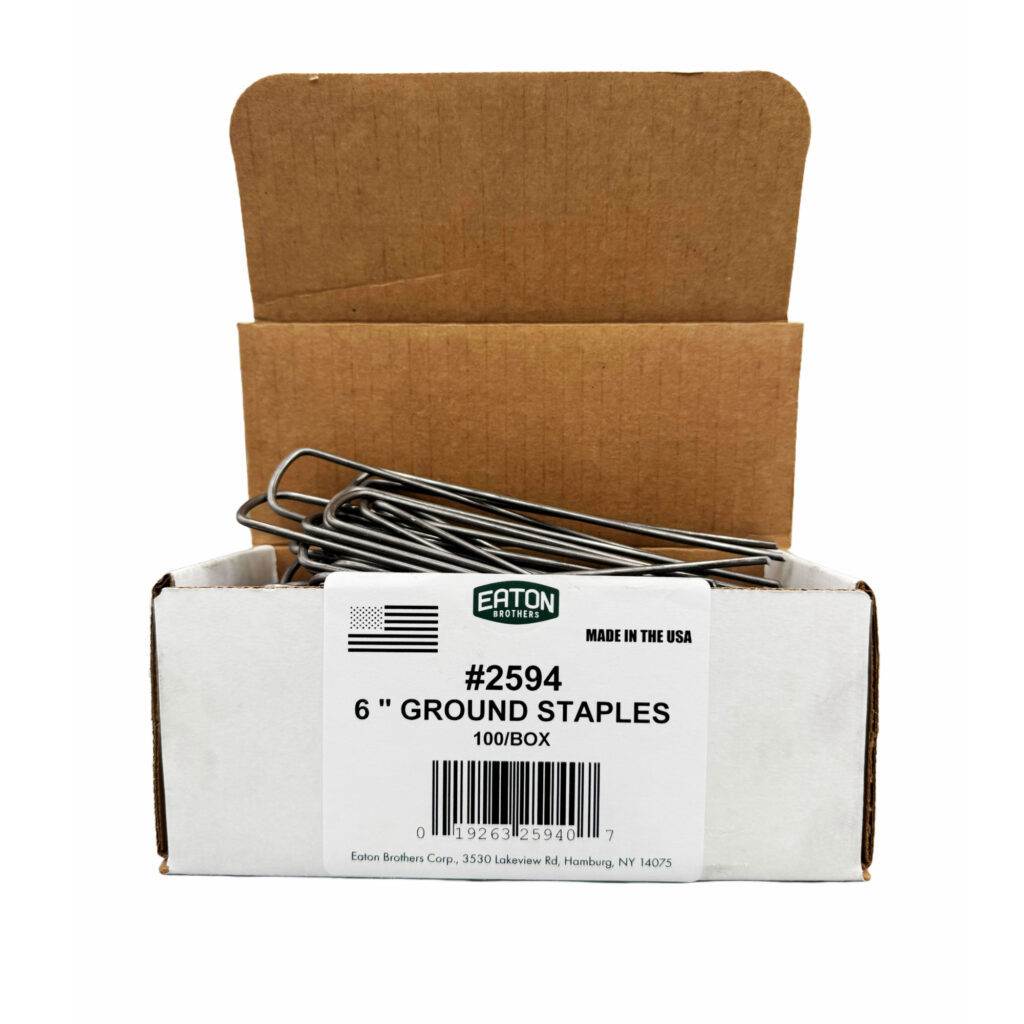 Landscape Fabric Staples | Ground Staples | Eaton Brothers